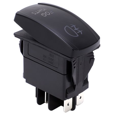 Ccdes Rock Light Switch,Fog Light Rocker Switch 5Pin On/Off LED Light ...