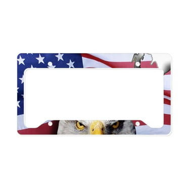 9-11 Never Forget, September 11 USA America Flag License Plate Tag ...