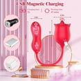 Rose Toy Vibrator For Women Female G Spot Stimulator Tongue Licking