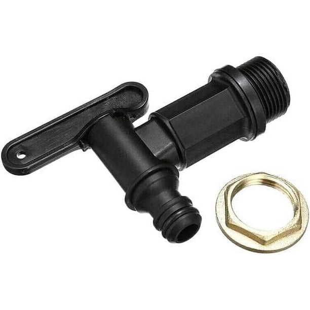 Plastic Water Tank Faucet, IBC Storage Tank Adapter, Garden Hose Tap ...