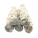 Govinda Pack of 5 Mini White Sage Smudge Stick, 4 Inch Long - Walmart.com