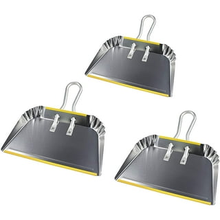 Tough Guy Long Handled Dust Pan,Black 5W640 - Walmart.com