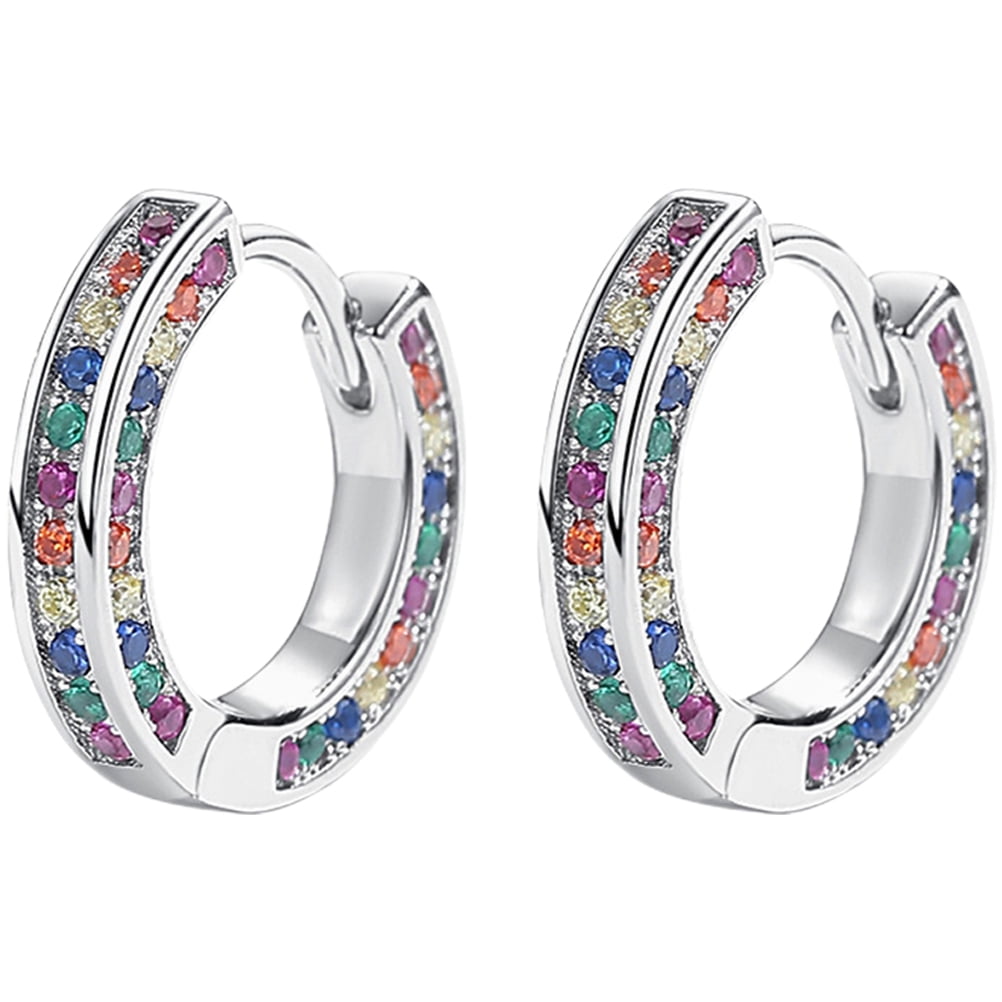 Click here for Oakleem 1 Pair Small Hoop Earrings Huggie Hoop Ear... prices