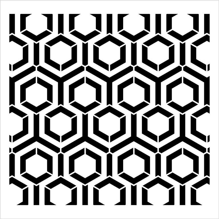 Geometric Pattern Stencil