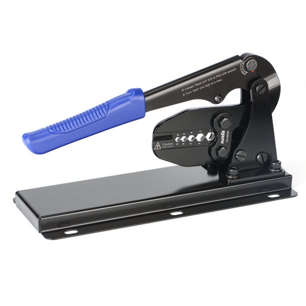 iCrimp 8-1AWG Hex Crimp Bench Mount Battery Cable Lugs Crimper IWS ...