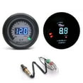 2 in 1 Meter 52MM Narrowband Digital Air Fuel Ratio Gauge Kit 12 V Car ...