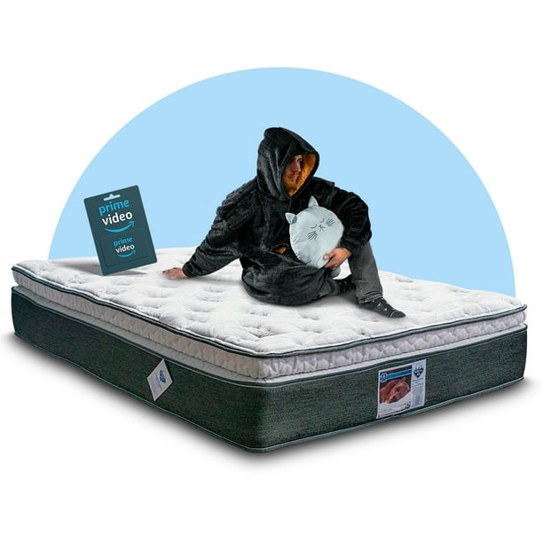 Colchón Spring Air Sleeper King Size + Maxi Hoodie + Gatito + Gift Card ...