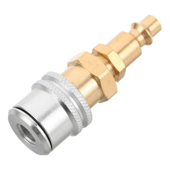Unique Bargains 1/4" BSP Air Chuck Open Flow Straight Lock on Tire ...