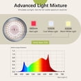 Outdoor LED Grow Light, Waterproof String Plant Growing Light, 21 FT ...