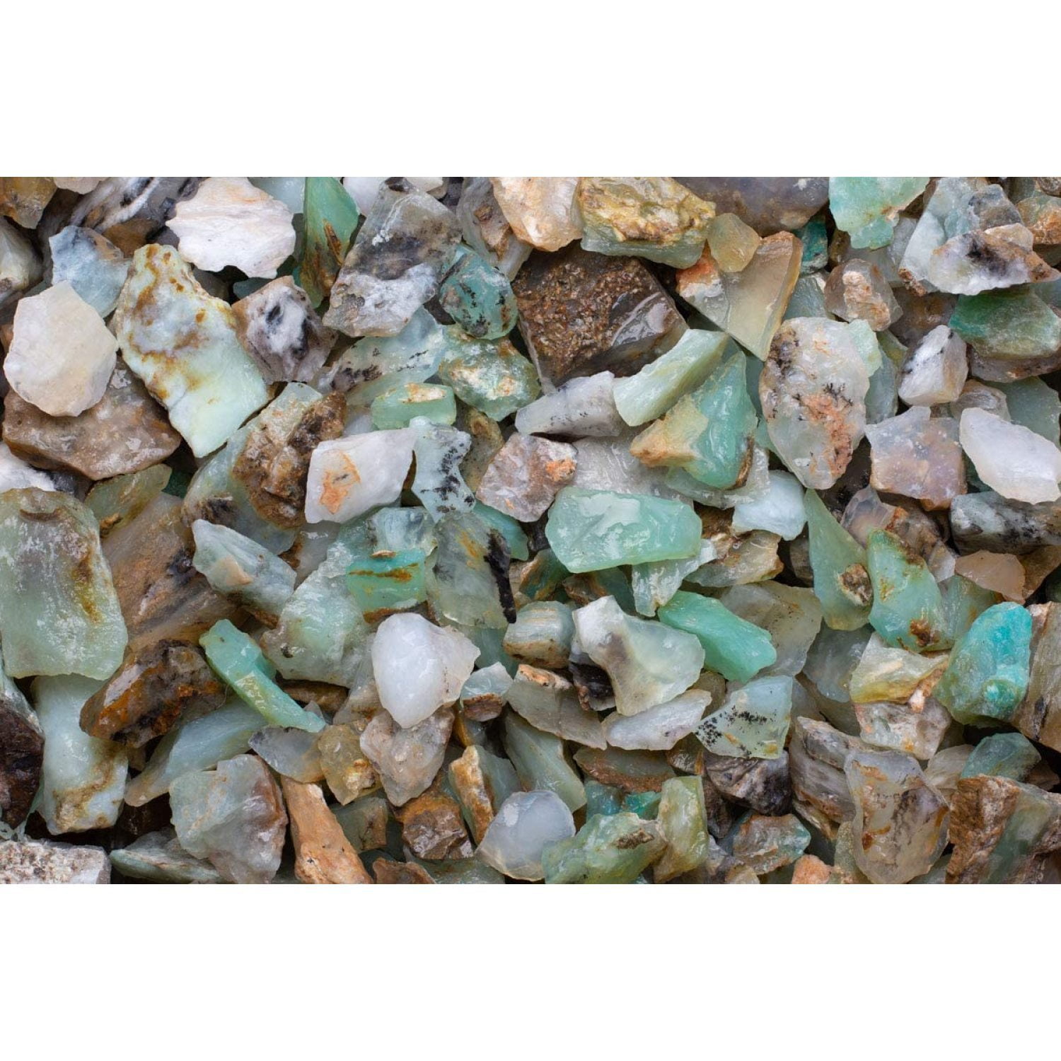 1 lb Natural Blue Opal Rough Stones from Peru - Nepal | Ubuy