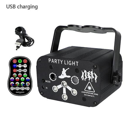 Stage Party Lights Music Show Christmas Dj Projector Indoor Rgb ...