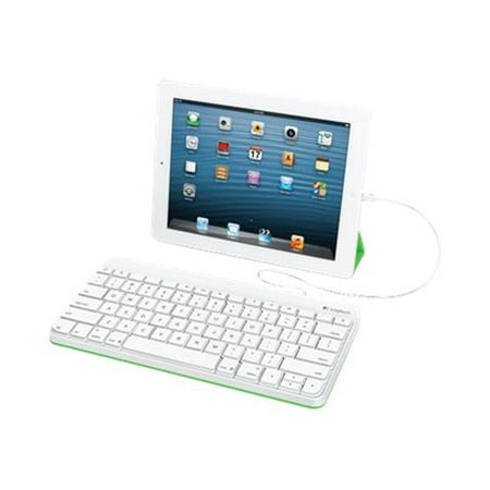 Logitech Wired Keyboard for iPad - Lightning Connector - Keyboard ...
