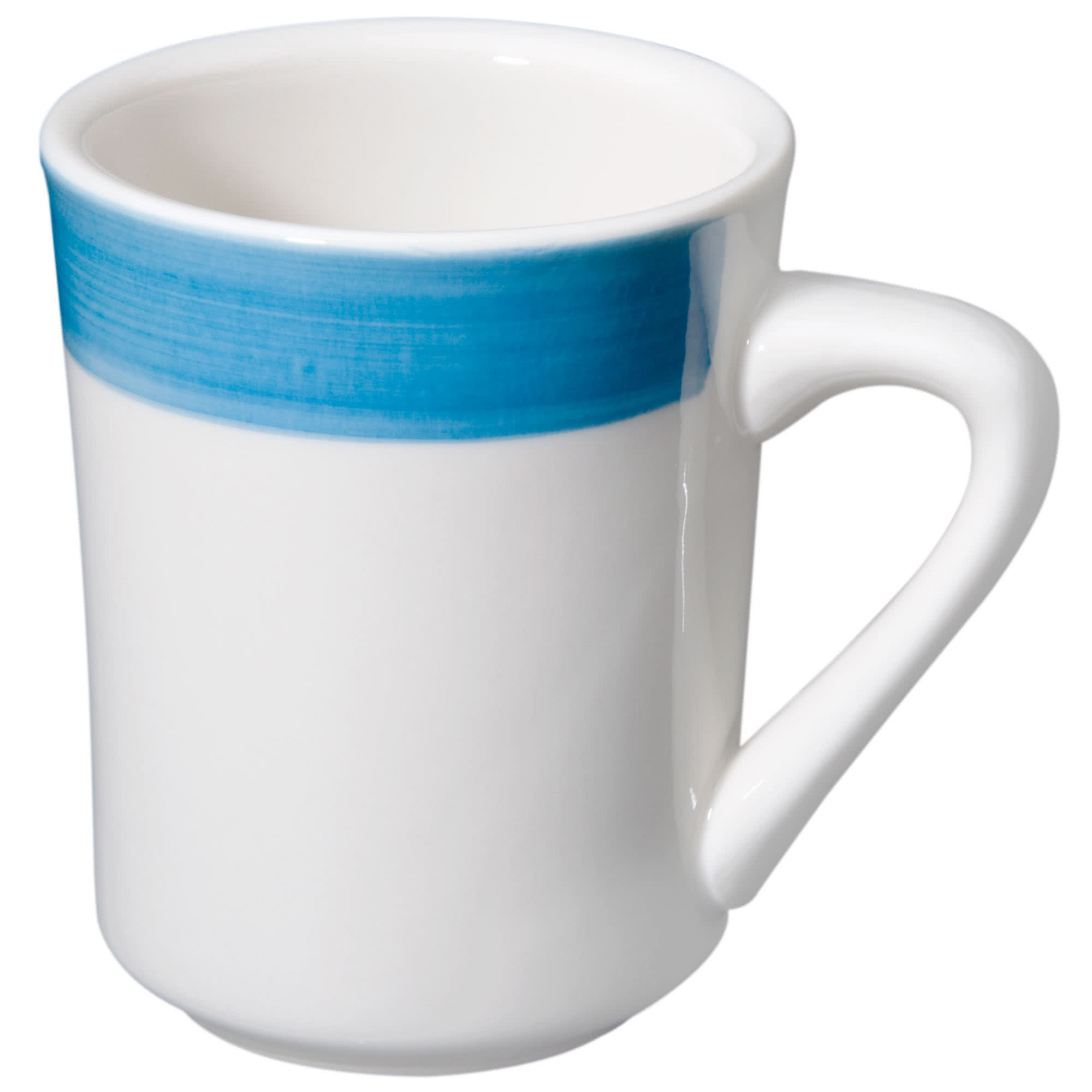Blue Line, Ventura Mug 8 Oz. 3 1/8"Dia. X 4"H, Stoneware, American ...