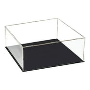 Acrylic Deluxe Clear Display Case - Medium Rectangle Box 12" x 12" x 6 ...