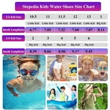 Stepedia Barefoot Boys Girls Water Walking Shoes Aqua Socks Beach Pool ...