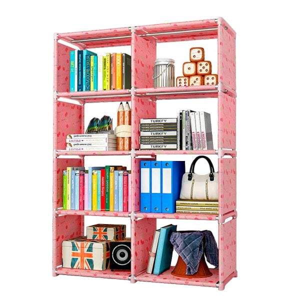 Librero Organizador Armable Rosa | Walmart en línea