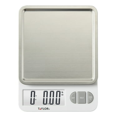 Mainstays Stainless Steel Digital Kitchen Scale - Walmart.com