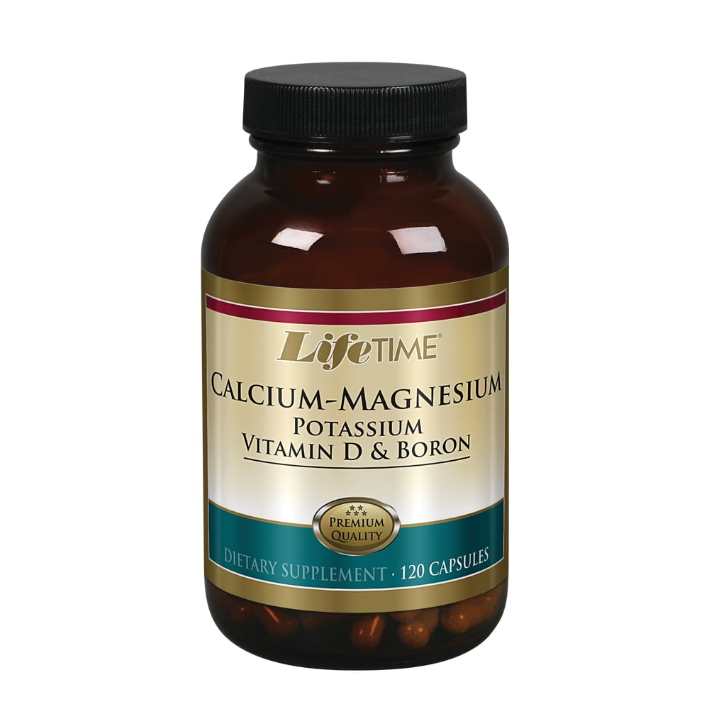 Lifetime Calcium Magnesium Potassium Vitamin D And Boron Support Bone