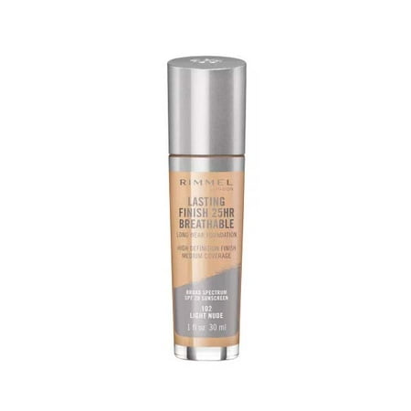 RIMMEL LONDON Lasting Finish 25hr Breathable Foundation - Light Nude ...