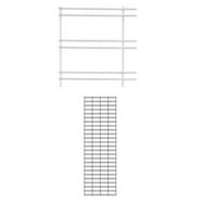 14 x 14 inch Mini White Wire Grid Panel - Walmart.com