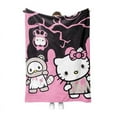 6 Styles Hello Kitty Halloween Series Blanket Kawaii Sanrio Kt Cat ...