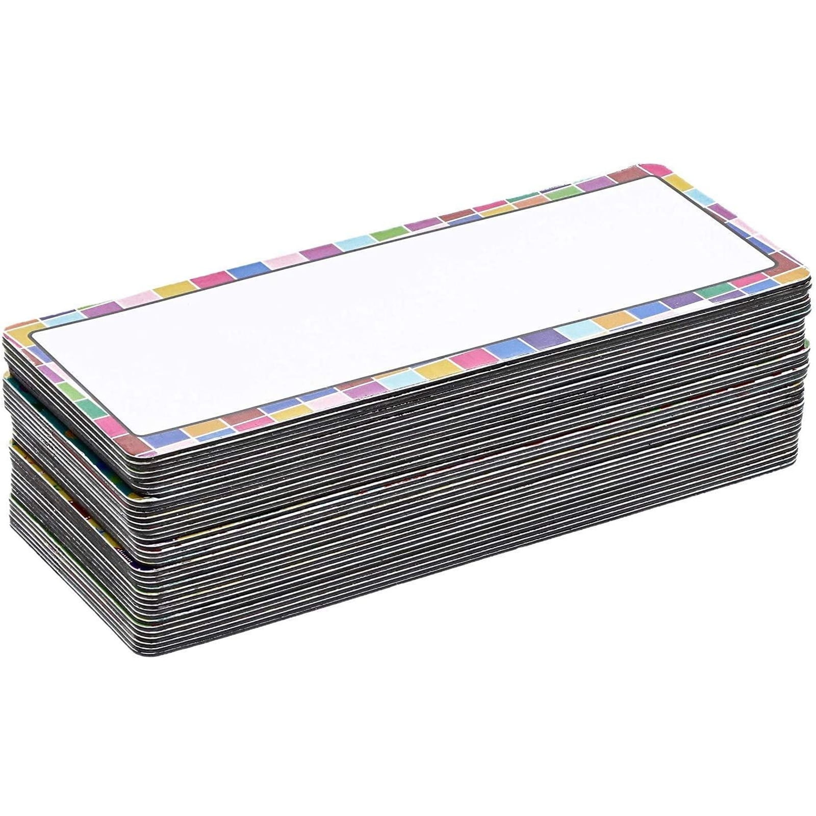 Buy Juvale 36-Pack Dry Erase Magnetic Name Tag Plates, Classroom Labels ...