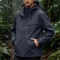 Abomasnow Mens Big and Tall Jackets Zip Up Waterproof Windbreaker ...