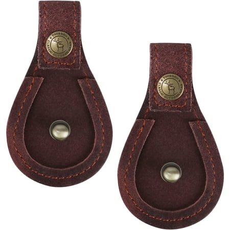 TOURBON Leather Trap Skeet Shooting Gun Barrel Protection Toe Rest Pad ...