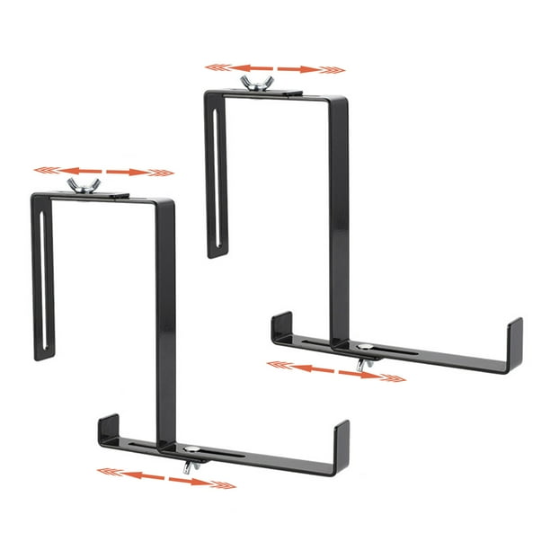 Brackets For Window Boxes Planters Adjustable Iron Adjusted Fence ...