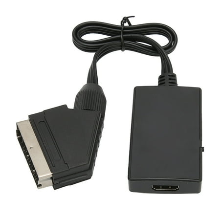 Scart To Converter, Scart Adapter Video Audio Box With 720p 1080P ...