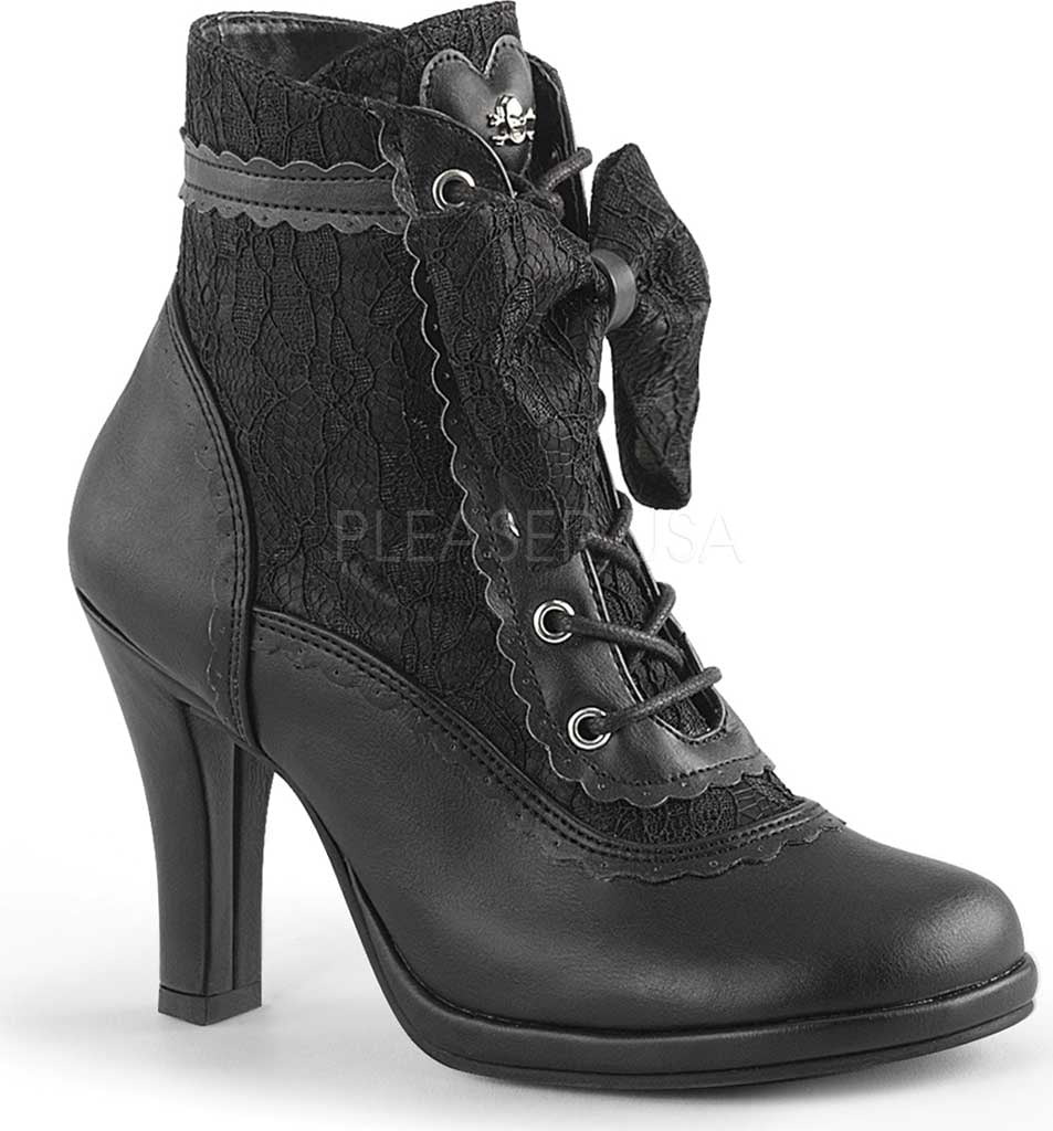 Women's Demonia Glam 200 Lace-Up Bootie - Walmart.com