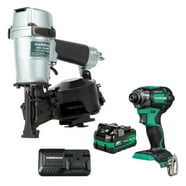 Metabo HPT Lightweight & Durable Air Nail Gun, 1-3/4-Inch Coil ...