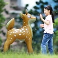 Jet Creations 36-inch Tall Inflatable Deer for Pool, Holiday, Birthday ...