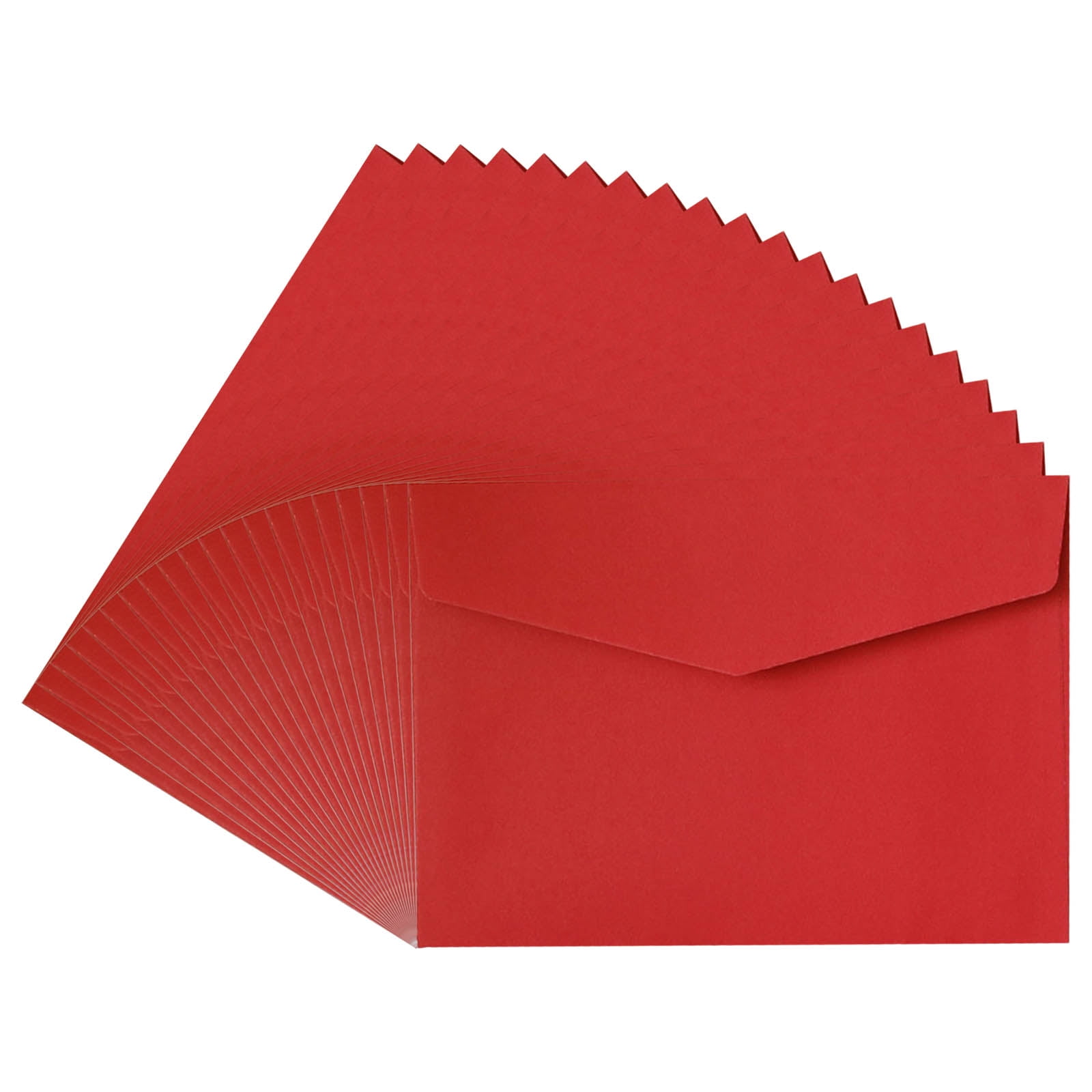 HeroNeo 20PCS Solid Color Envelopes Set 7'' x 5'' Large Colored ...