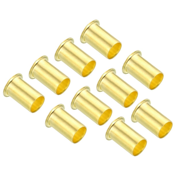 Uxcell 9mm Tube OD Brass Compression Sleeves Ferrules Brass Ferrule ...
