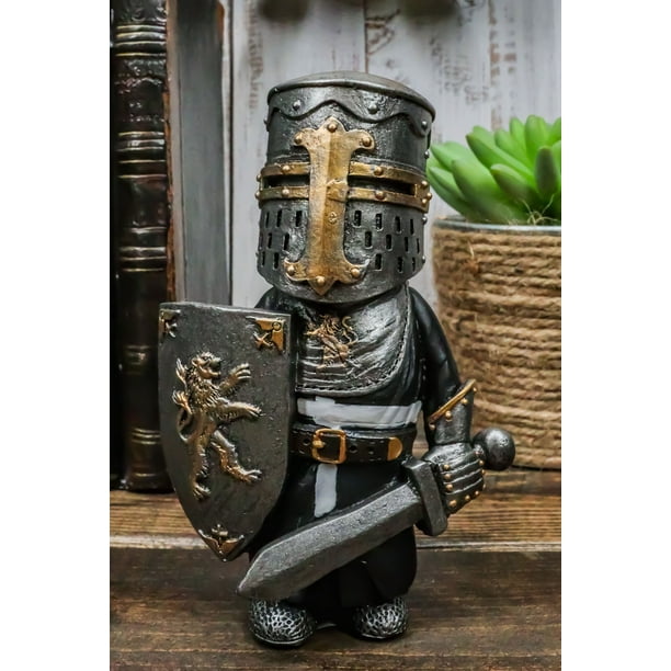 Chibi Medieval Knight Of The Cross Templar Crusader Armored Swordsman ...