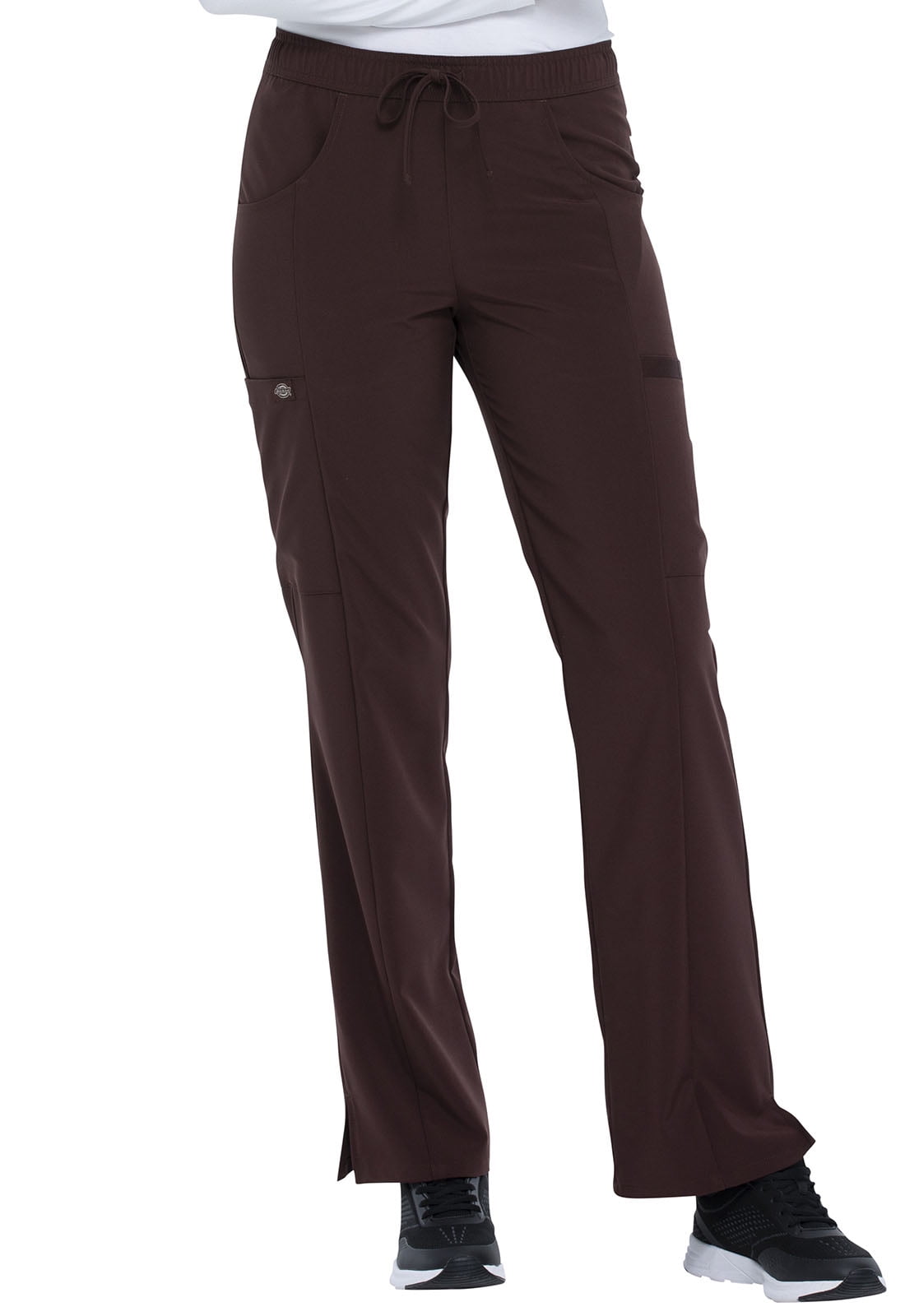 Dickies EDS Essentials Scrubs Pant for Women Mid Rise Straight Leg ...