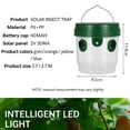 Lifesky Solar Powered Wasp Trap with LED Light – Waterproof Insect ...