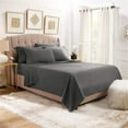 2Pcs Elegant Microfiber Pillowcases Soft with Envelope Closure Pillow ...