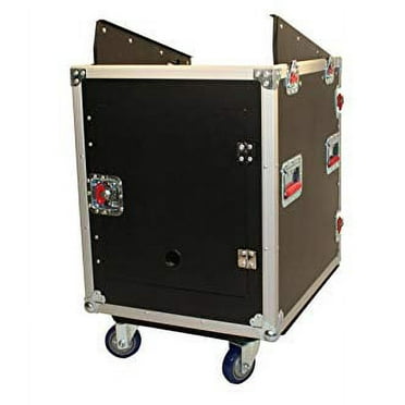 Gator Cases G-TOUR16UCA-24D Pro Audio 16U 24" Deep Rack Case & Wheel ...