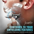 Jeremy's Razors 5-Blade Manual Razor, Precision Trimmer, Lubricating ...