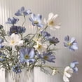4 Pack Artificial Cosmos Flower Stems Decor for Home and Garden ...