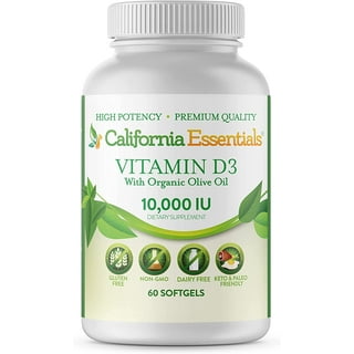 Swanson Vitamin D3 400 Iu (10 mcg) 250 Caps 3 Pack - Walmart.com