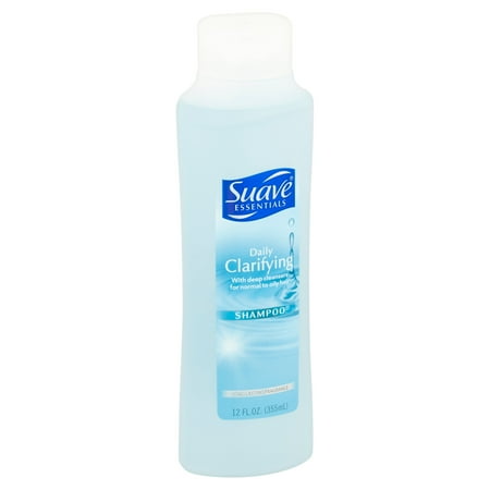 Suave Essentials Daily Clarifying Shampoo 12 oz - Walmart.com