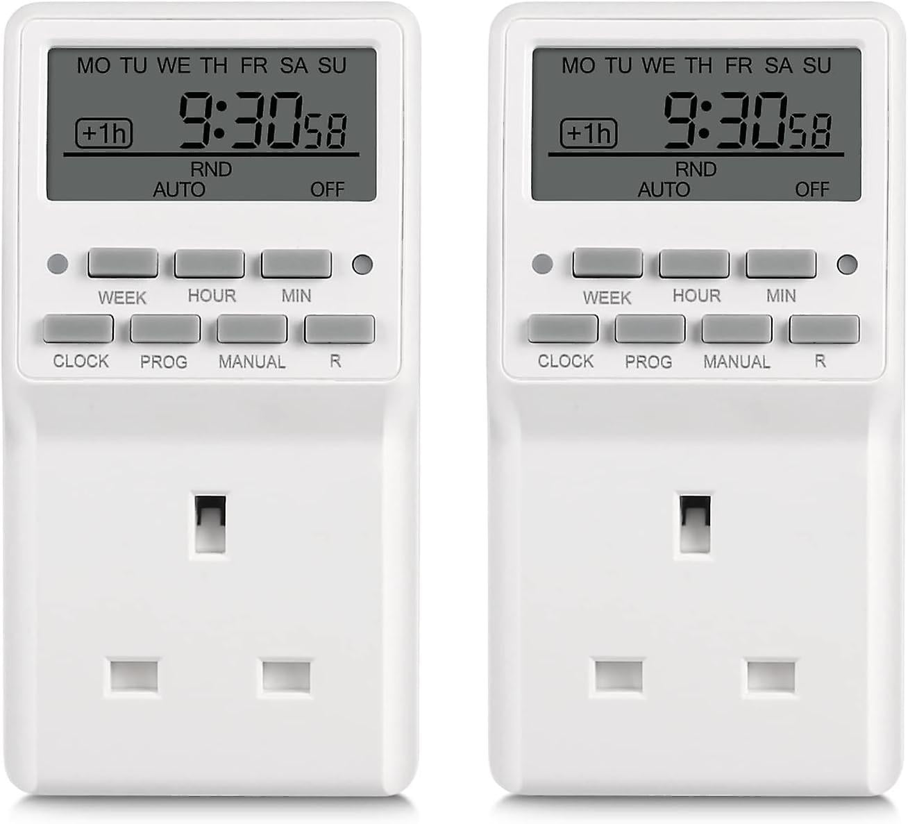 Temporizador digital de 7 días con configuración de cuenta regresiva: servicio pesado, 20 ...