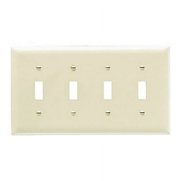 Cable Central LLC (50 Pack) 1-Gang Recessed Low Voltage Cable Plate ...