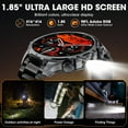 1.85-inch Military Men's Smartwatch fits for Android IPhone Devices ...