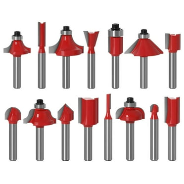Round Over Rail & Stile with Cove Panel Raiser 3 Bit Router Bit Set ...