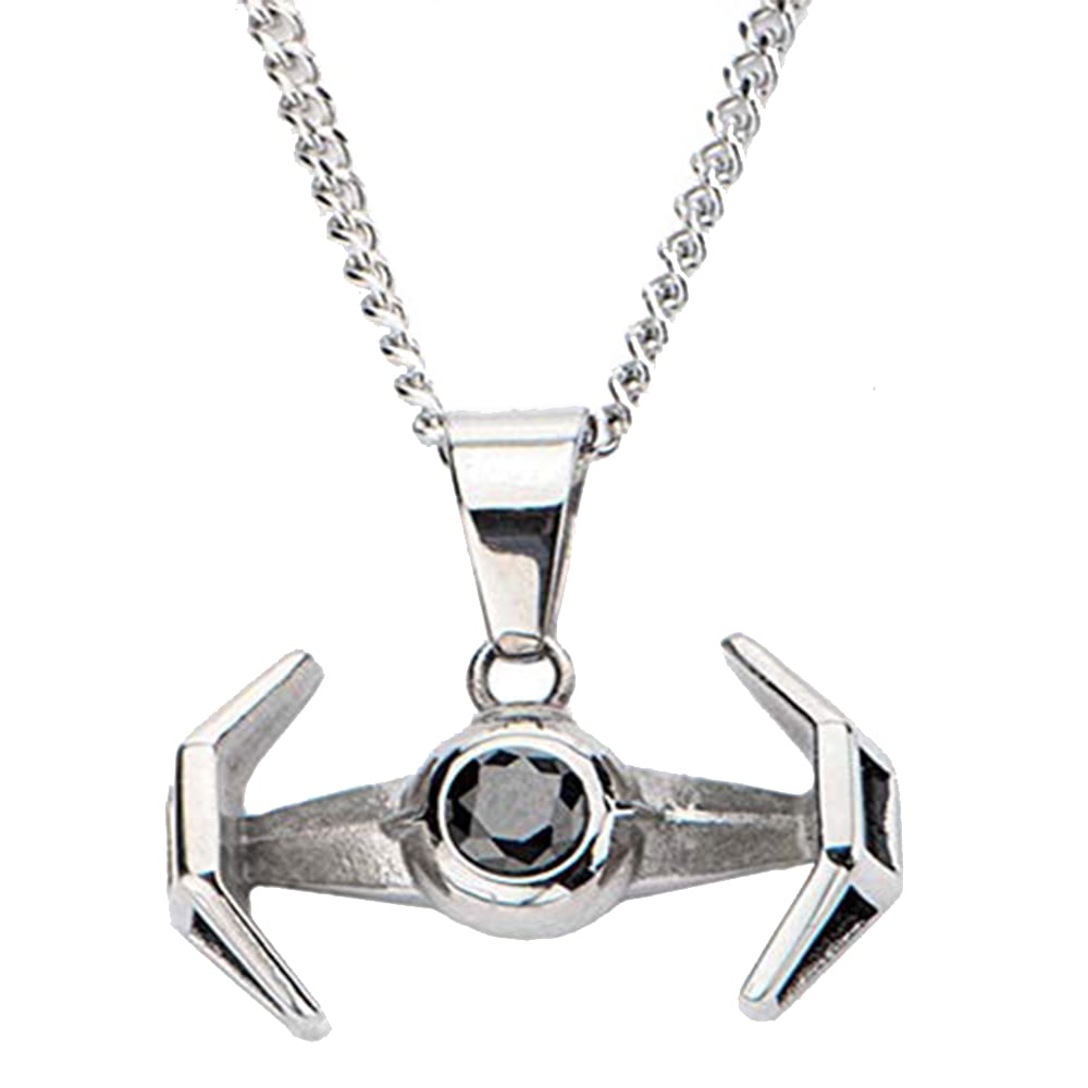 Stainless Steel X1 Tie Fighter Pendant, 16 - Walmart.com