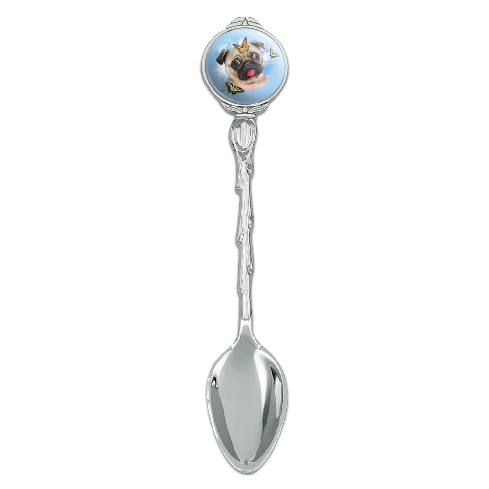 Pug Dog Butterflies Selfie Novelty Collectible Demitasse Tea Coffee ...